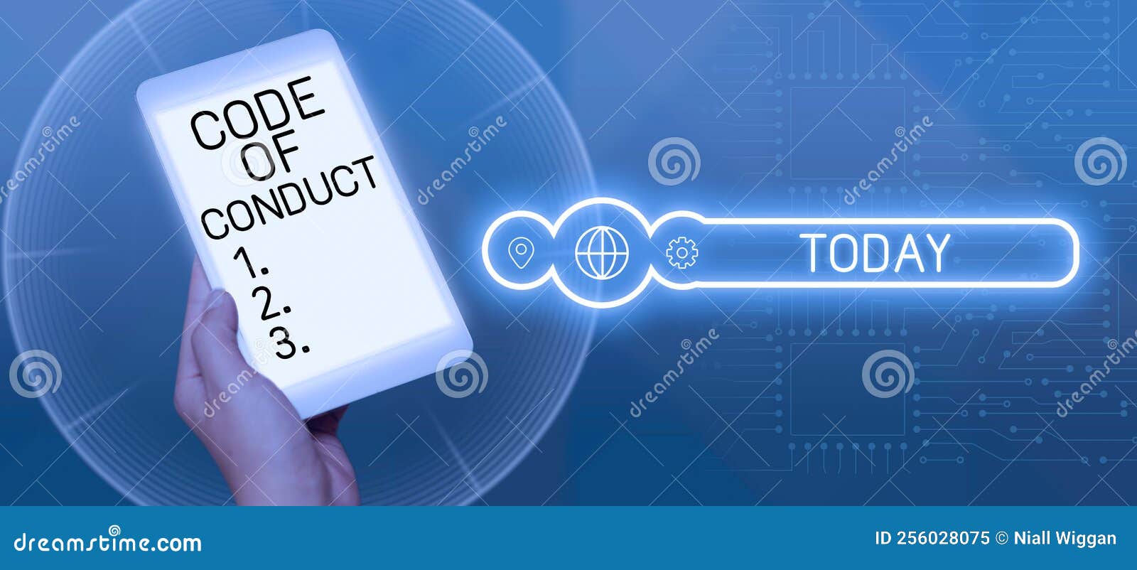 Handwriting Text Lead by Example. Conceptual Photo Ethics Rules Moral ...