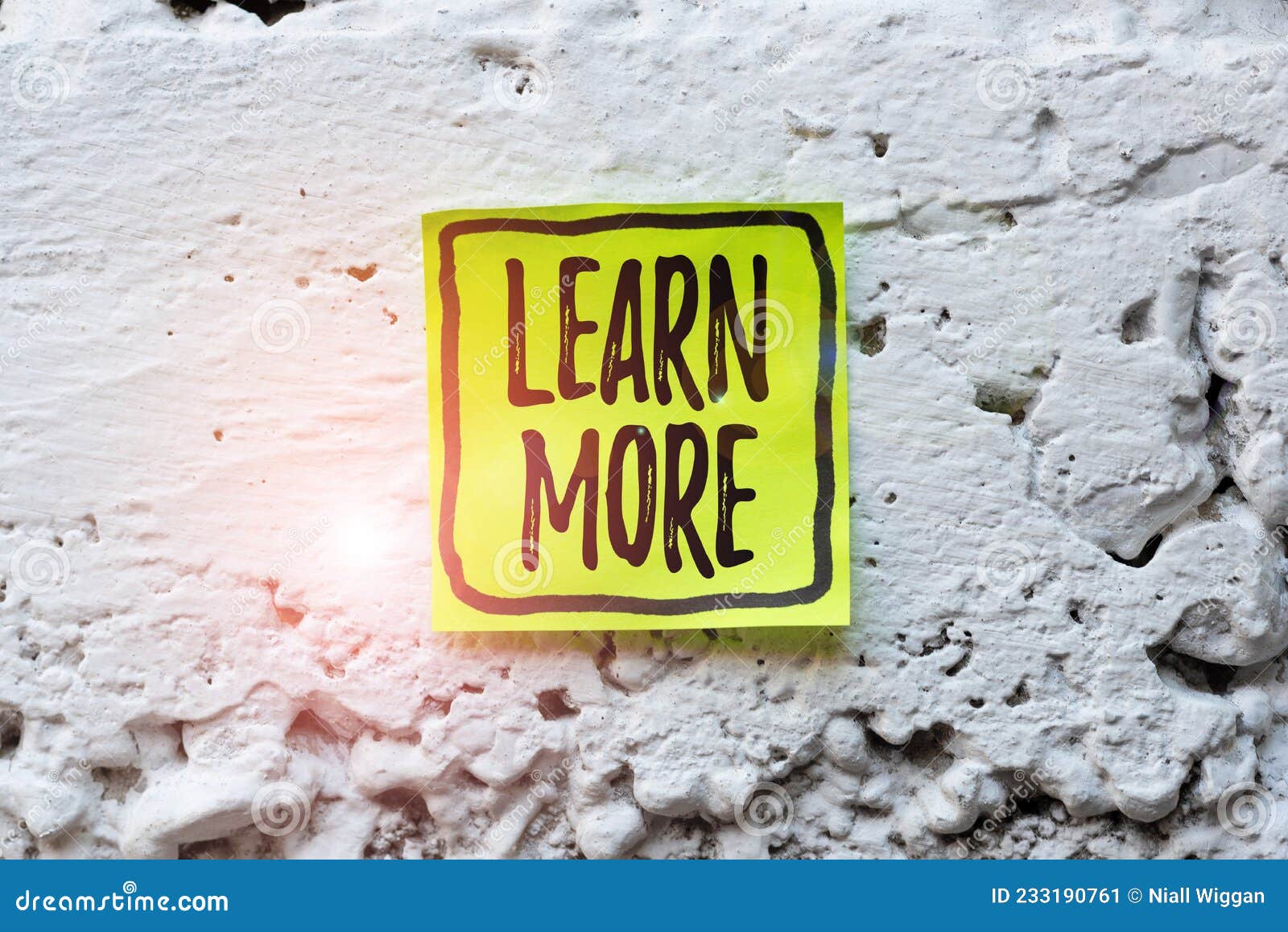 Text Caption Presenting Learn More. Word Written on Knowledge or Skill ...