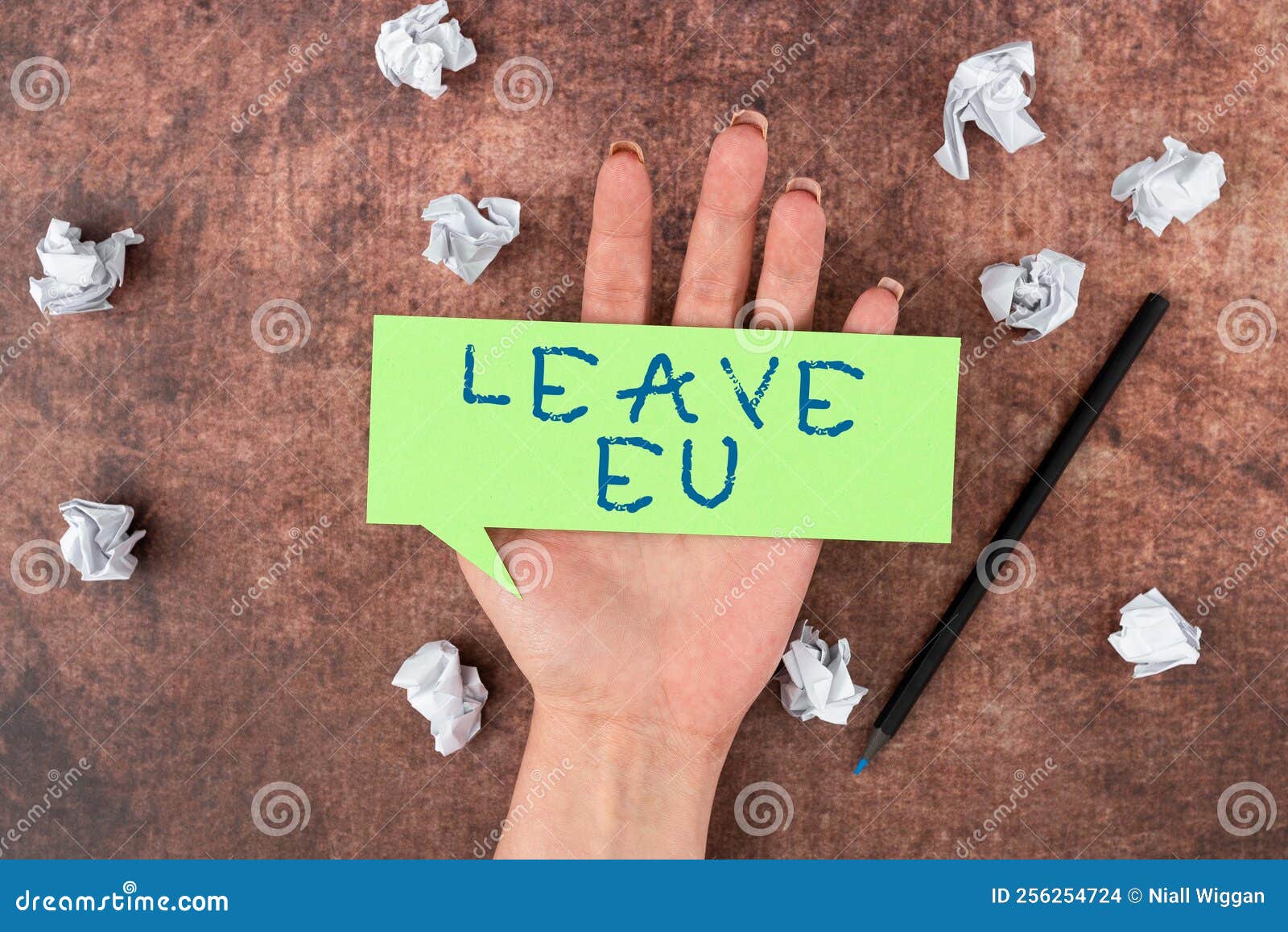 Text Showing Inspiration Leave Eu. Business Approach an Act of a Person ... Text Showing Inspiration Leave Eu. Business Approach an Act of a Person ...
