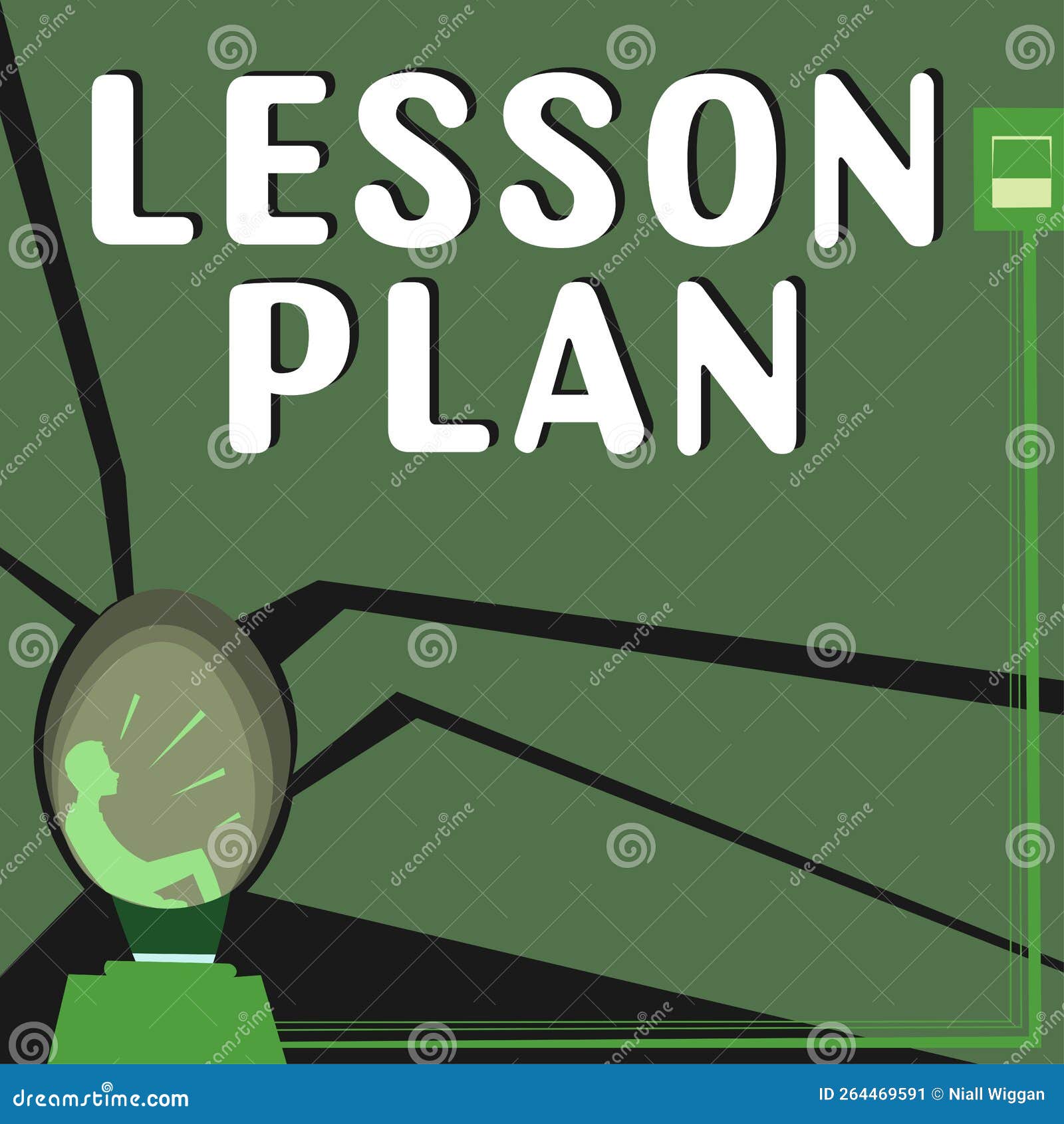 Text Sign Showing Lesson Plan. Conceptual Photo a Teacher S Detailed ...