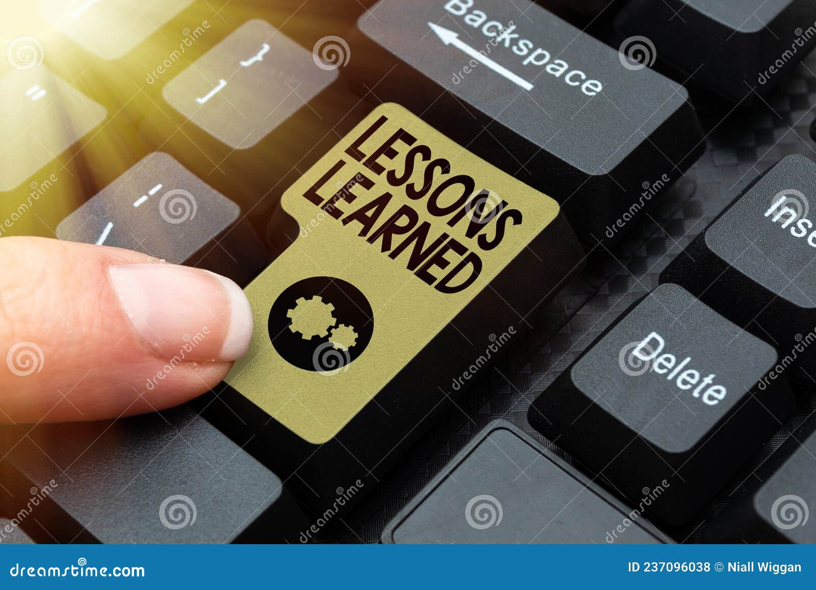 Inspiration Showing Sign Lessons Learned. Business Approach Information ...