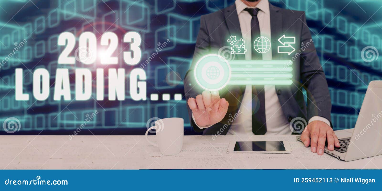 Text Caption Presenting 2023 Loading.... Business Overview a Year ... Text Caption Presenting 2023 Loading.... Business Overview a Year ...