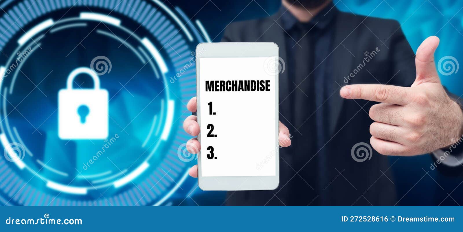 Text Caption Presenting Merchandise. Business Approach the Commodities ...