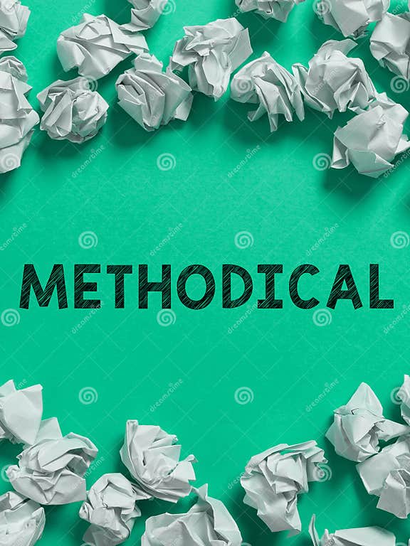 Text Caption Presenting Methodical. Concept Meaning System of Methods ...