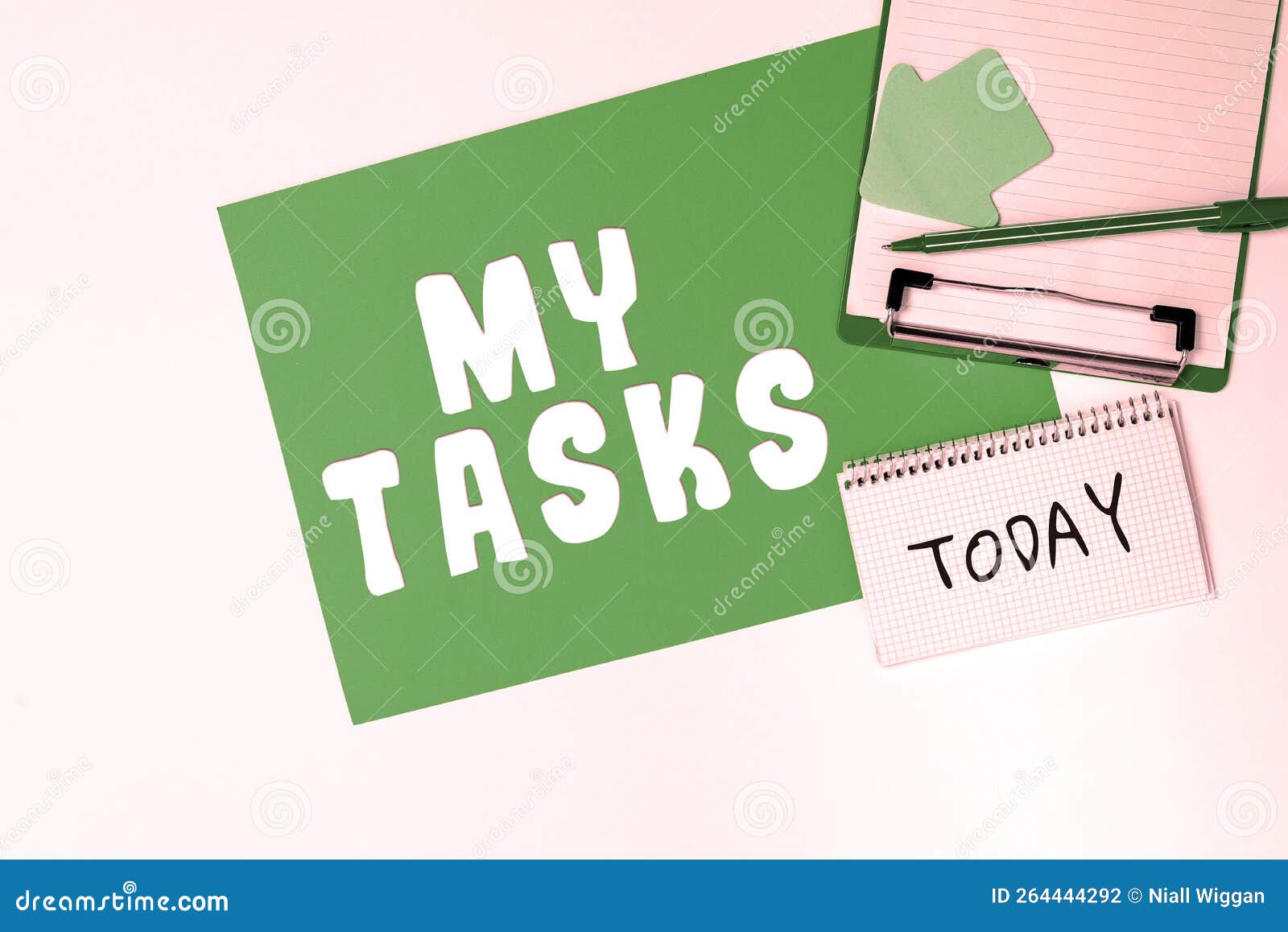 Text Caption Presenting My Tasks. Concept Meaning Assigned Piece of ...