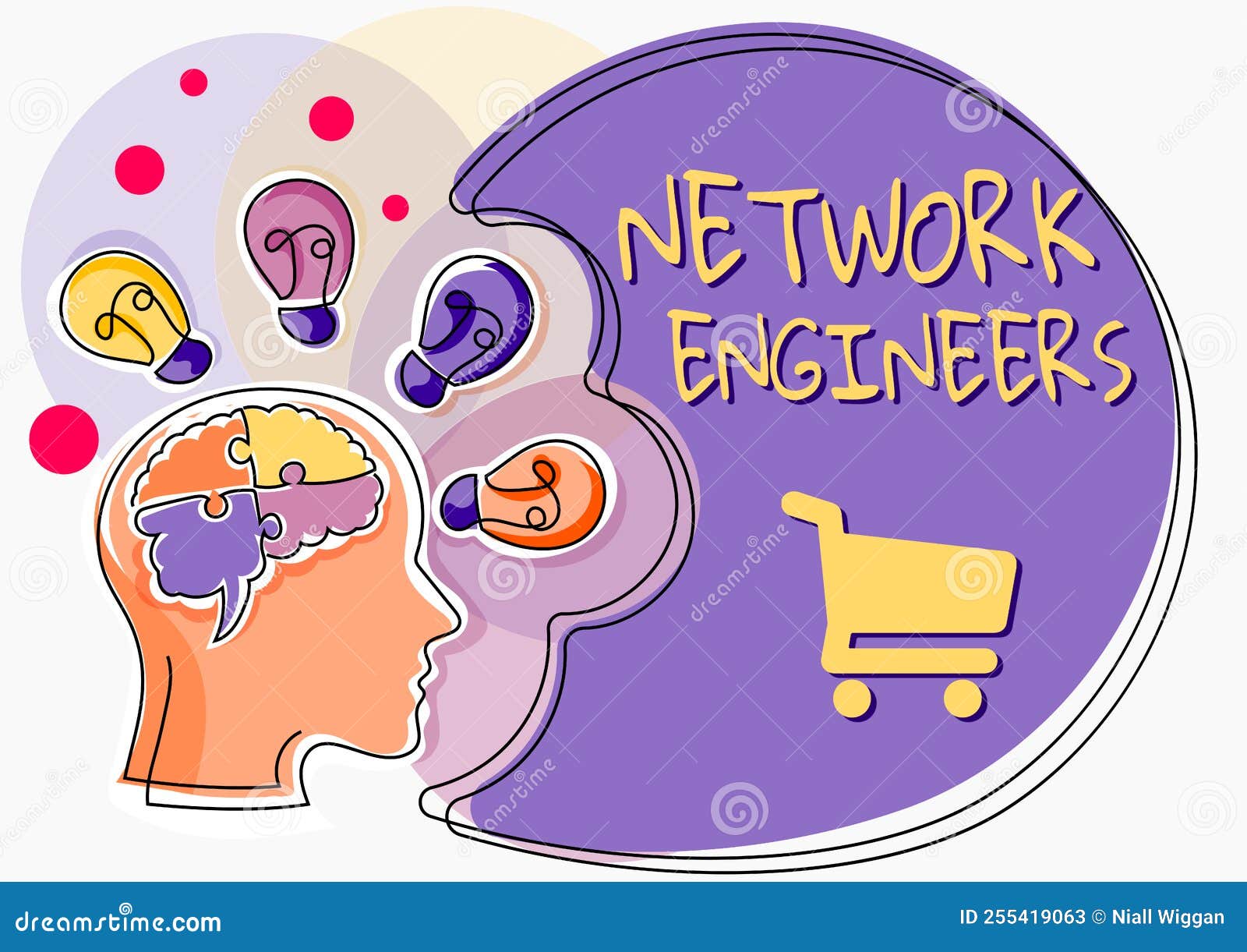 Text Caption Presenting Network EngineersTechnology Professional ...