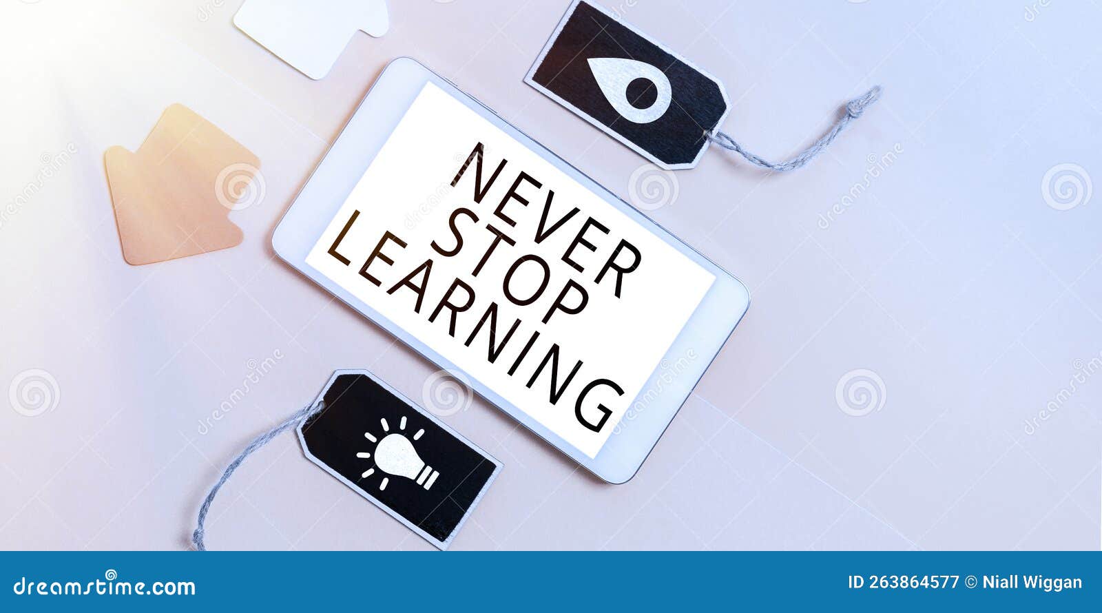 Text Caption Presenting Never Stop Learning. Word for Continue To ... Text Caption Presenting Never Stop Learning. Word for Continue To ...