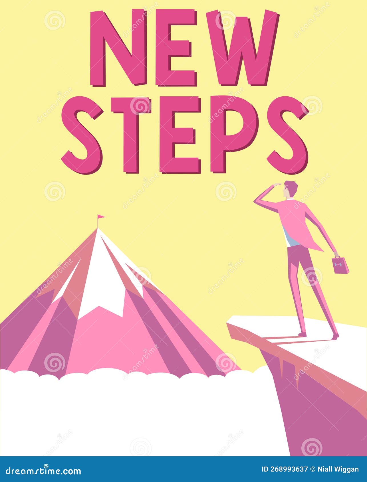 Text Caption Presenting Next Steps. Conceptual Photo Numper of Process ...