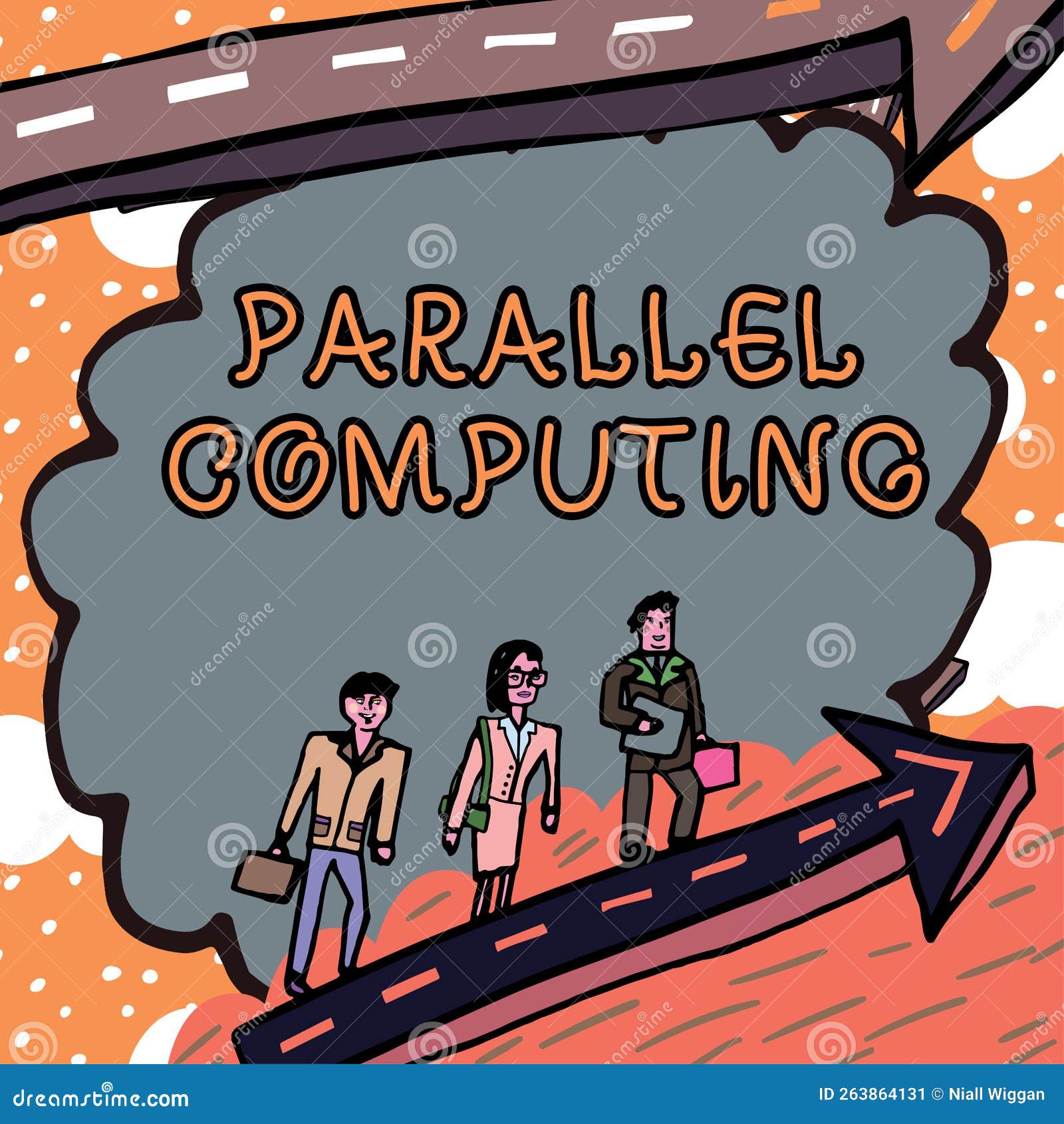 Text Caption Presenting Parallel Computing. Word for Simultaneous ... Text Caption Presenting Parallel Computing. Word for Simultaneous ...