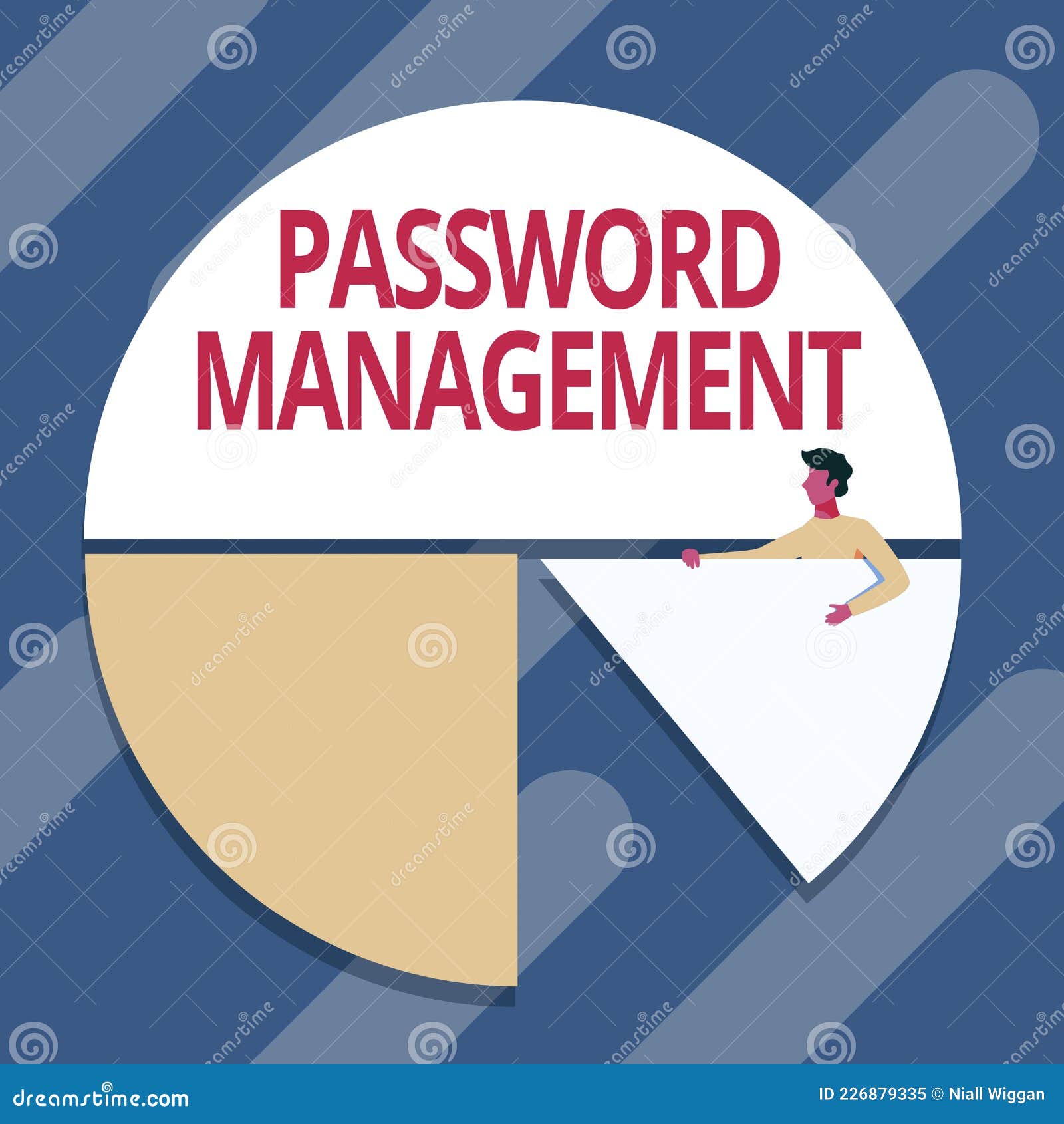 Sign Displaying Password Management. Business Idea Software Used To ...