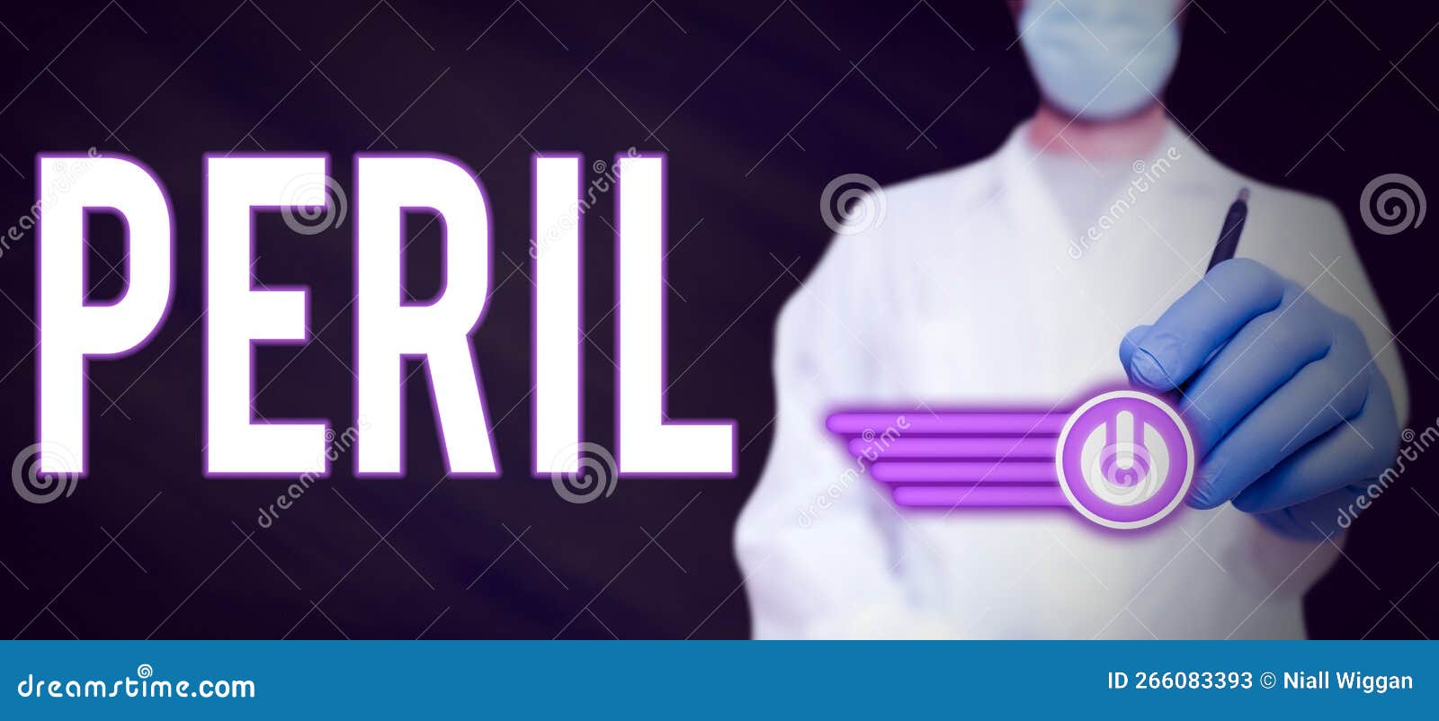 Text Caption Presenting Peril. Business Overview Indicates Something ...