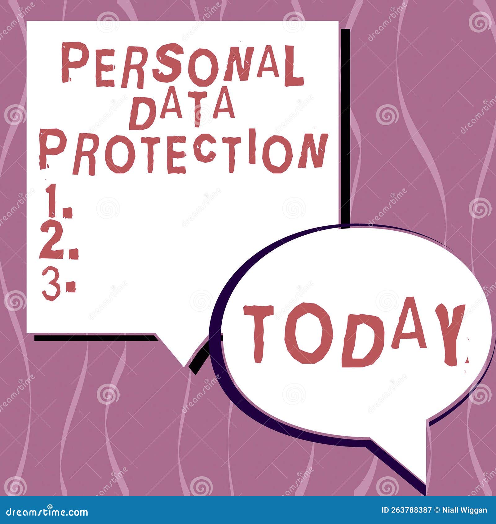 Text Caption Presenting Personal Data Protection. Conceptual Photo ...