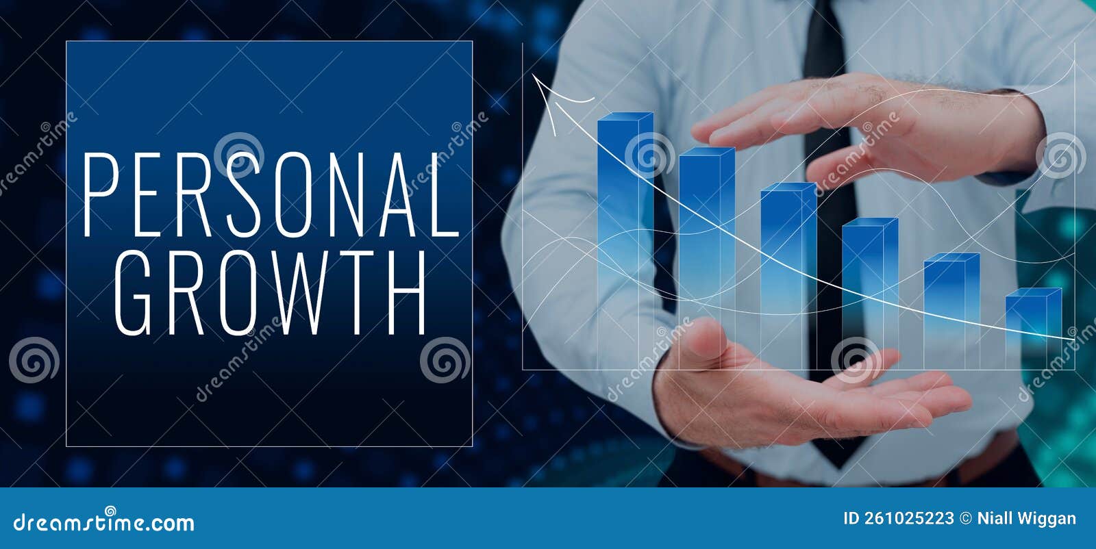 Conceptual Caption Personal Growth. Internet Concept Ongoing Process of ...