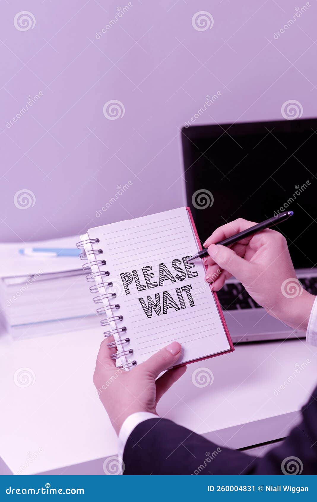 Text Caption Presenting Please Wait. Concept Meaning To Pause Any ... Text Caption Presenting Please Wait. Concept Meaning To Pause Any ...
