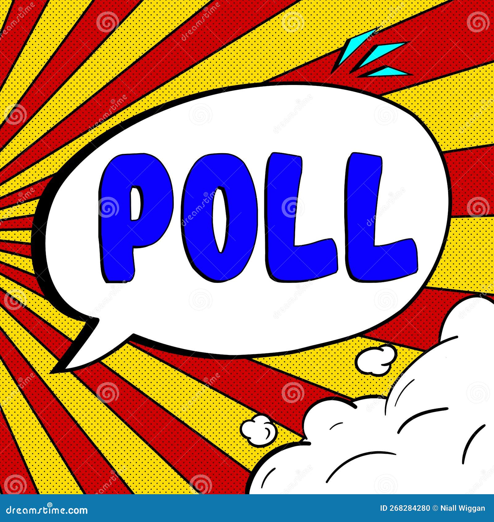 Text Caption Presenting Poll. Business Overview Record of the Number of ...