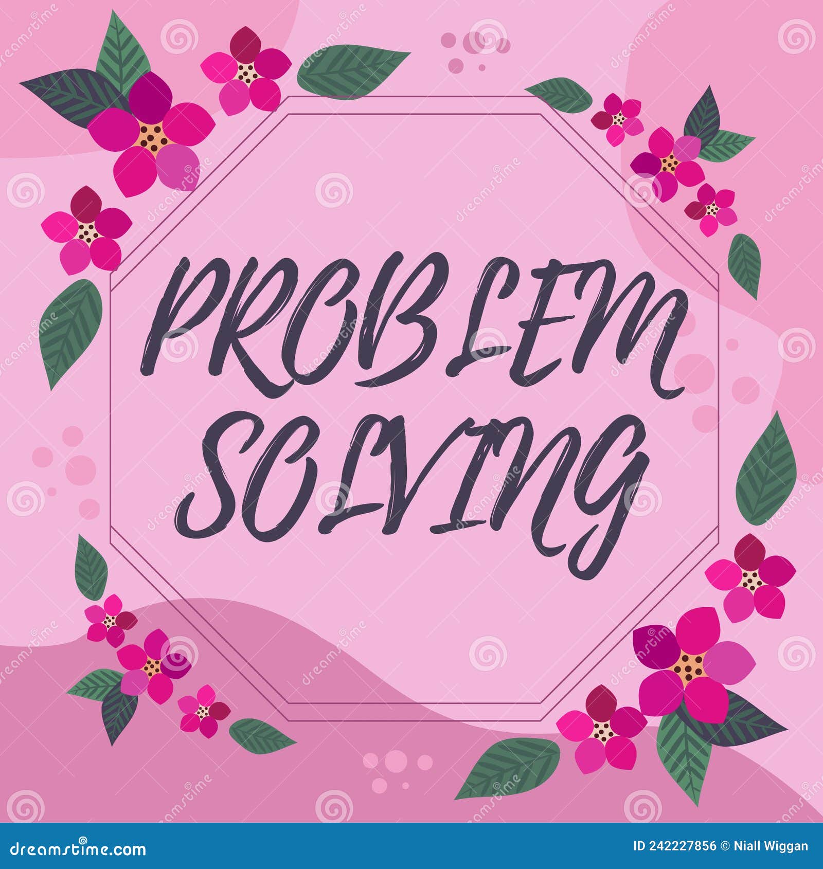 Text Caption Presenting Problem Solving. Word for To Find an Answer or ...