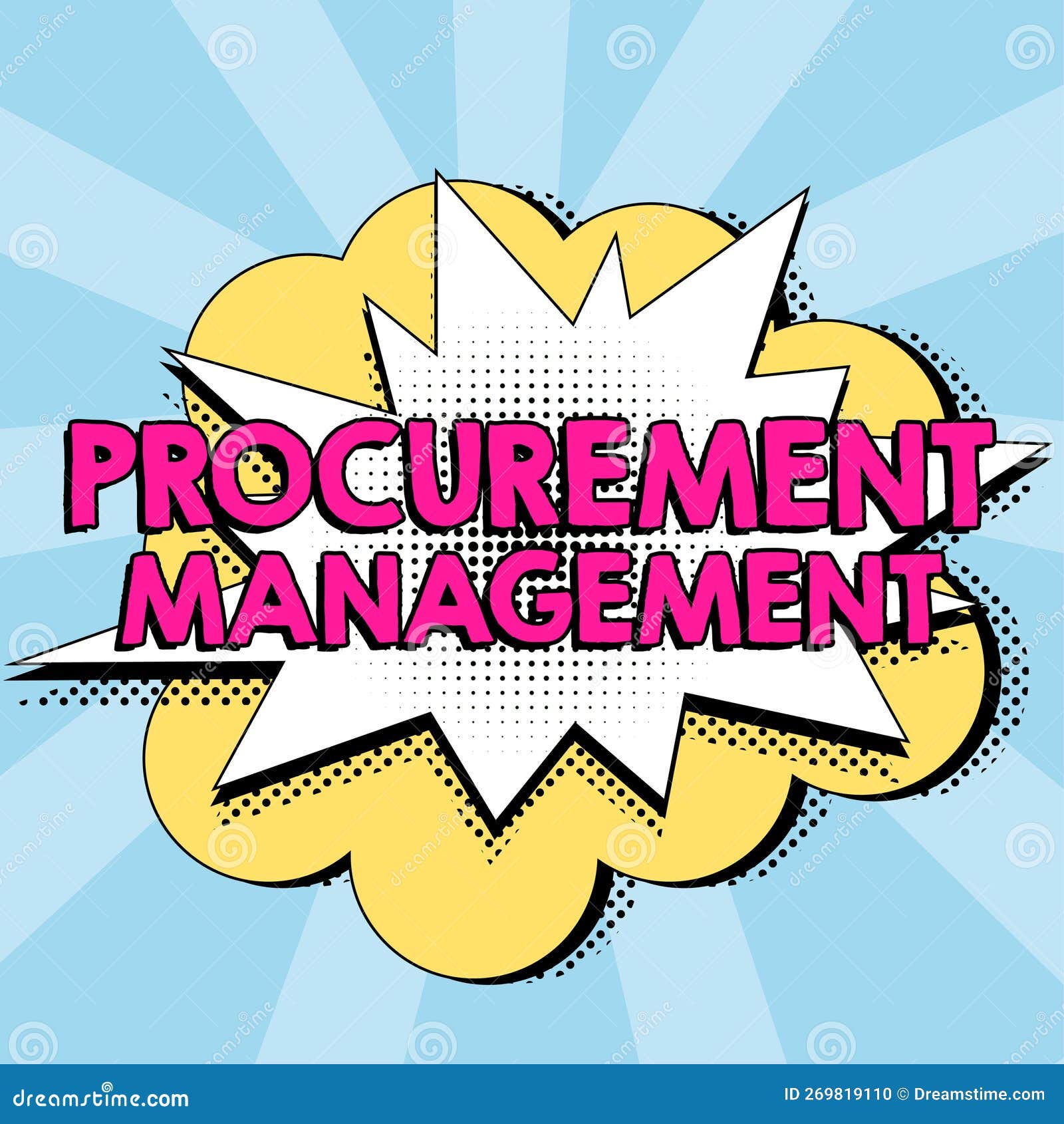 Text Caption Presenting Procurement Management. Business Showcase ...