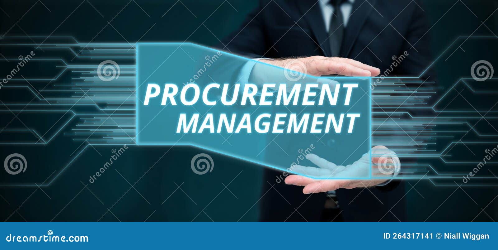 Text Caption Presenting Procurement Management. Concept Meaning Buying ...