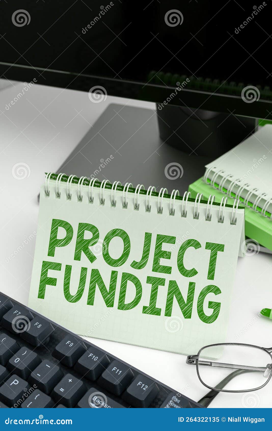 Text Caption Presenting Project Funding. Word for Paying for Start Up ...