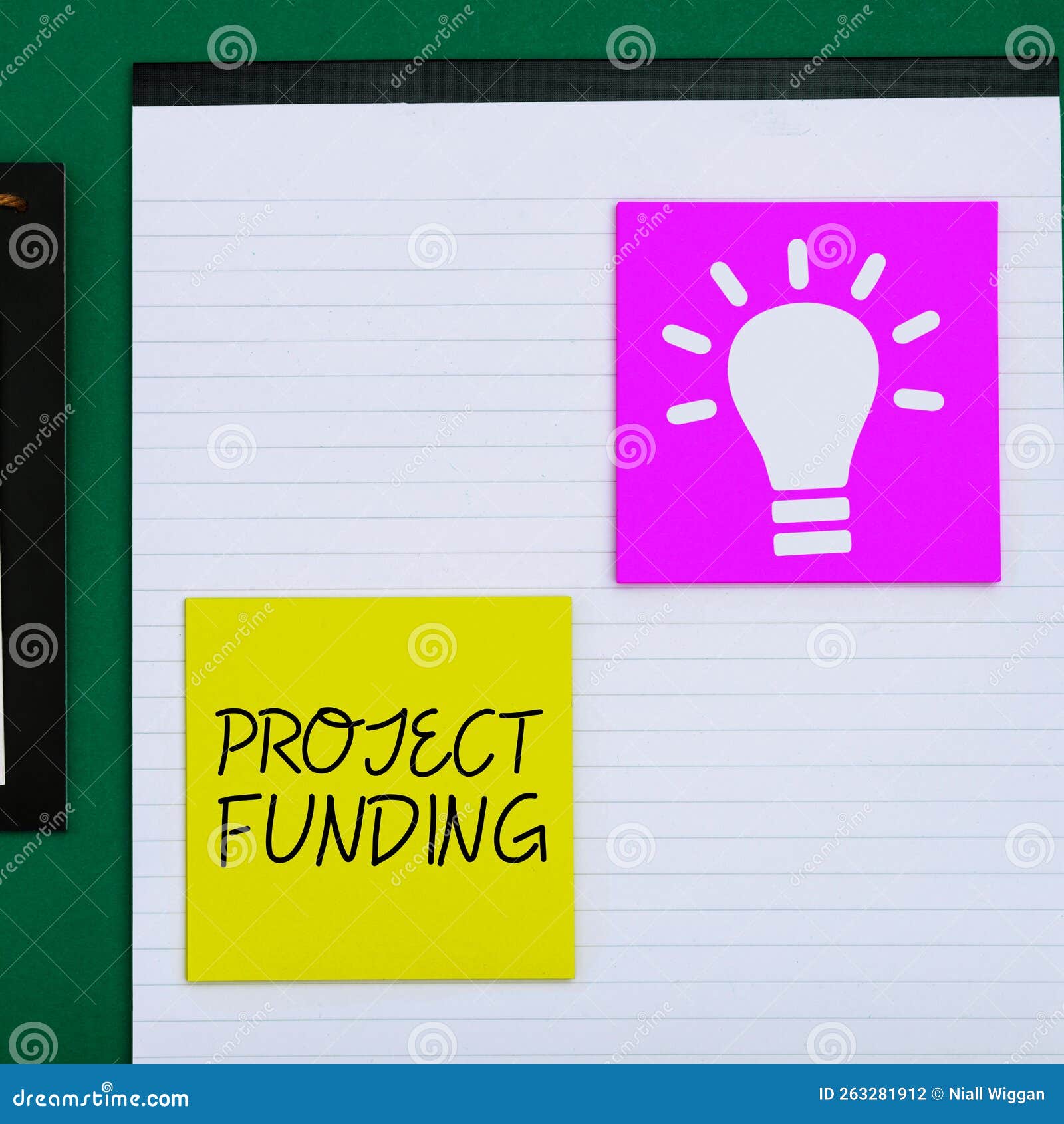Text Caption Presenting Project Funding. Word Written on Paying for ...