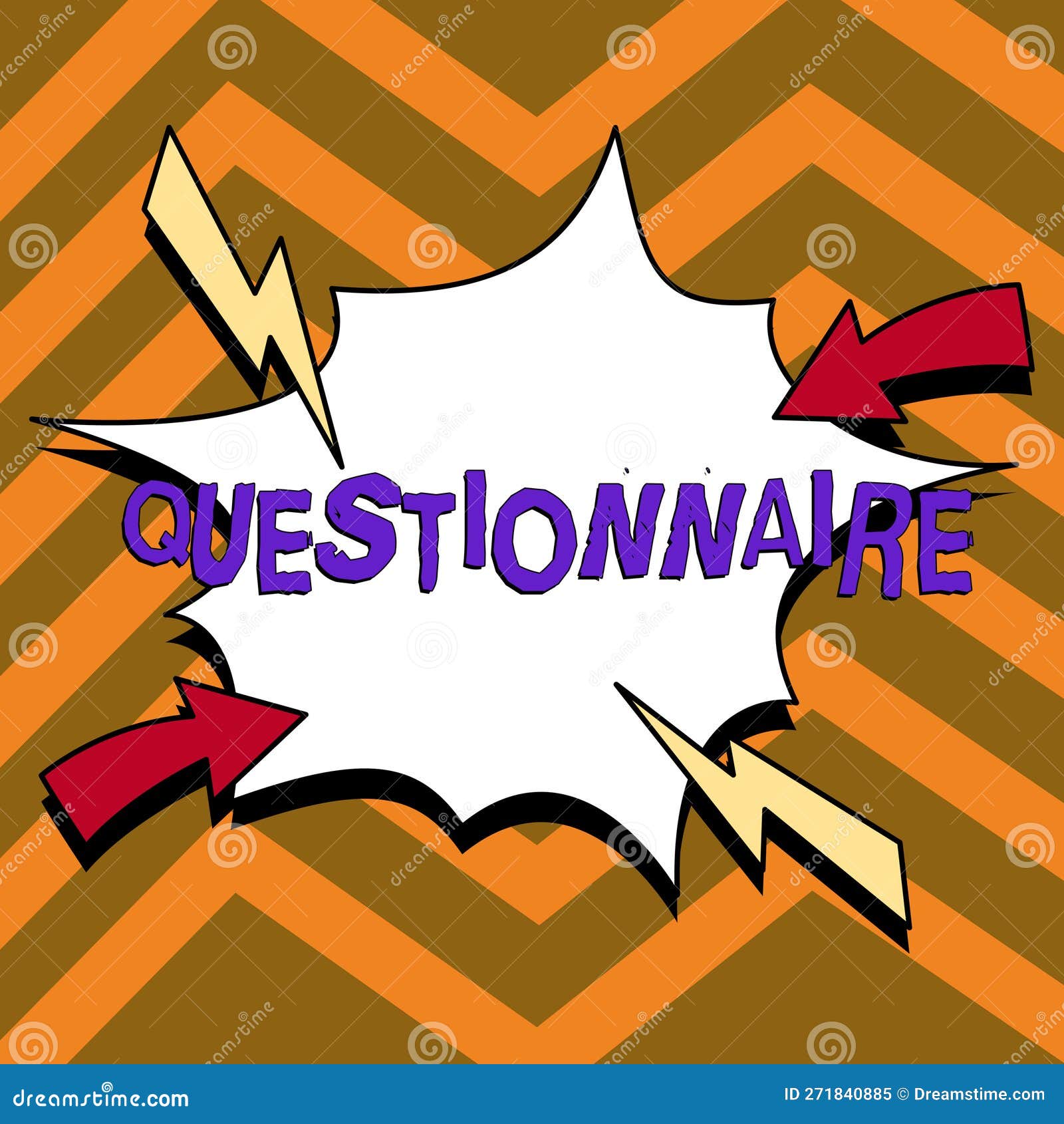 Text Caption Presenting Questionnaire. Word Written on Set of Enquires ...