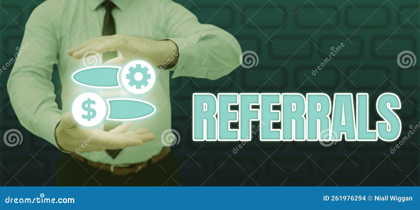 Text Caption Presenting Referrals. Concept Meaning Act, Action, or an ...