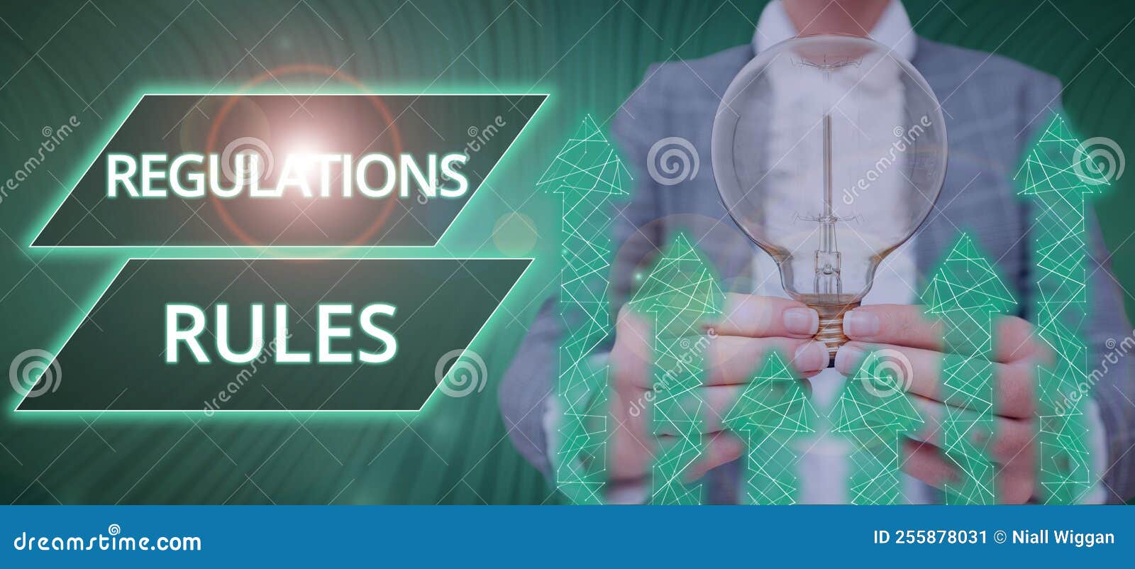 Text Caption Presenting Regulations RulesStandard Statement Procedure ...