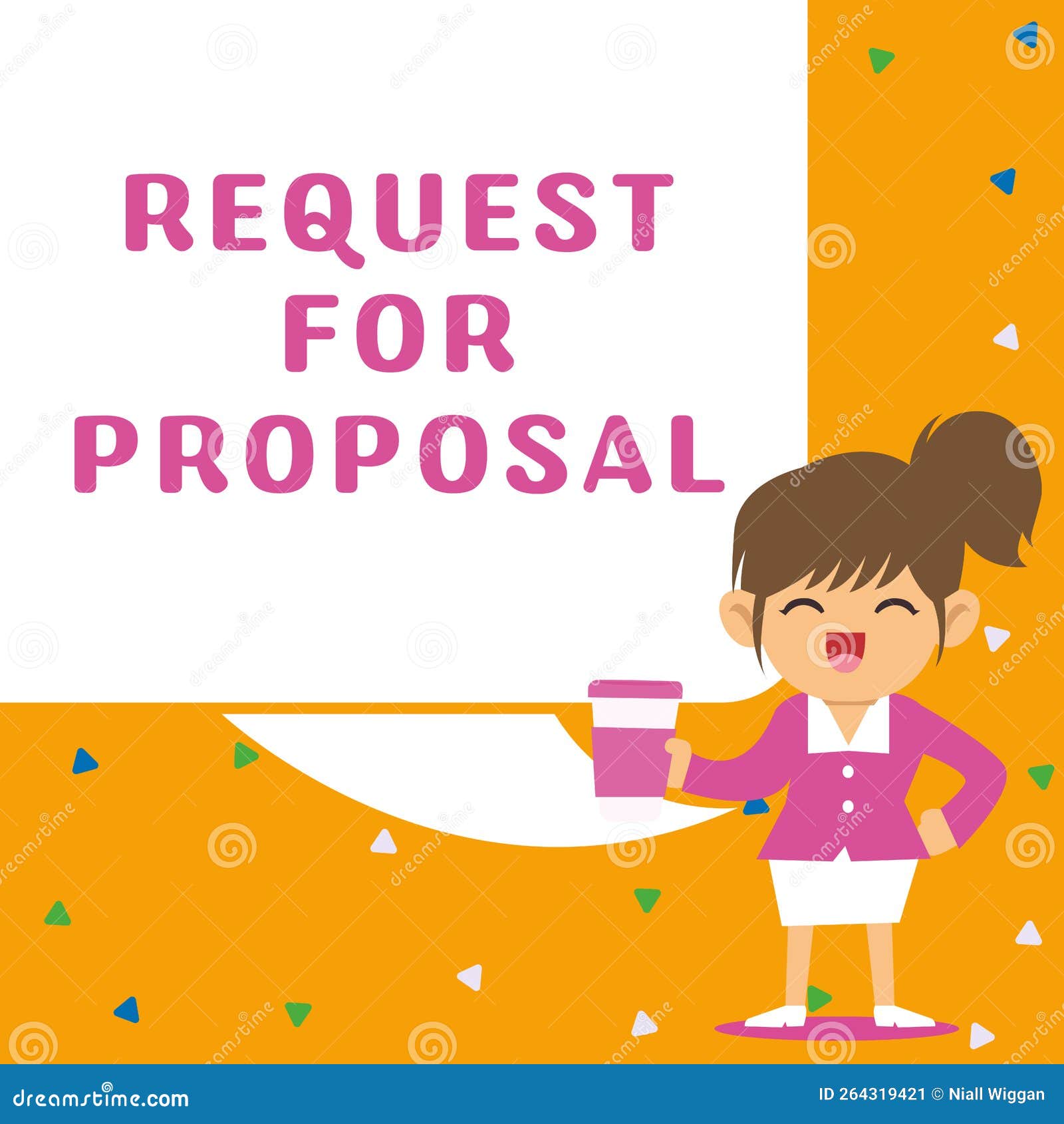 Text Caption Presenting Request for Proposal. Internet Concept Document ...