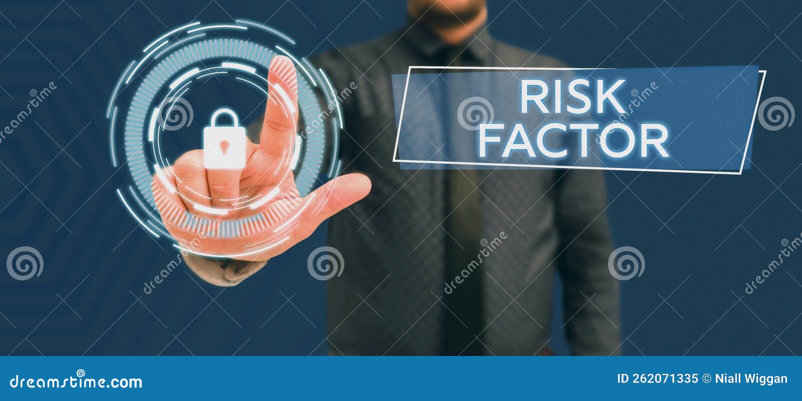 Hand Writing Sign Risk Factor. Business Approach Something that Rises ...