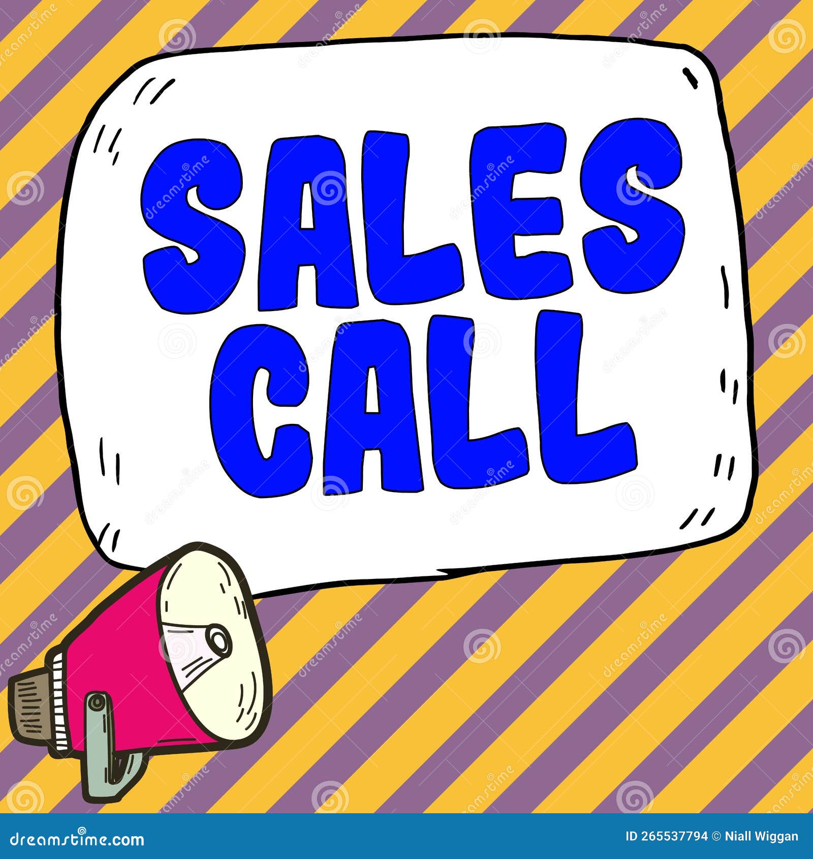 Text Caption Presenting Sales Call. Internet Concept a Phone Call Made ...