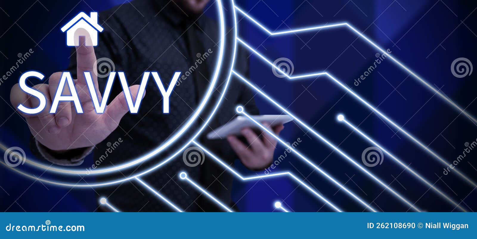 Text Caption Presenting Savvy. Concept Meaning Having Perception ...