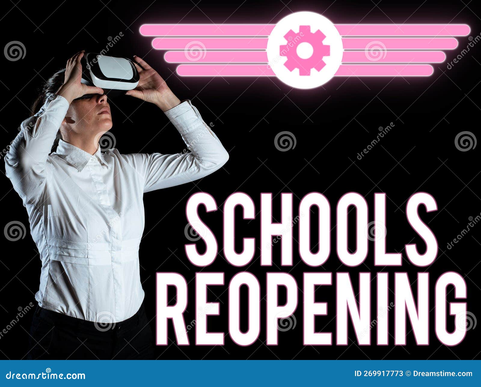 Writing Displaying Text Schools Reopening. Conceptual Photo Classes are ...