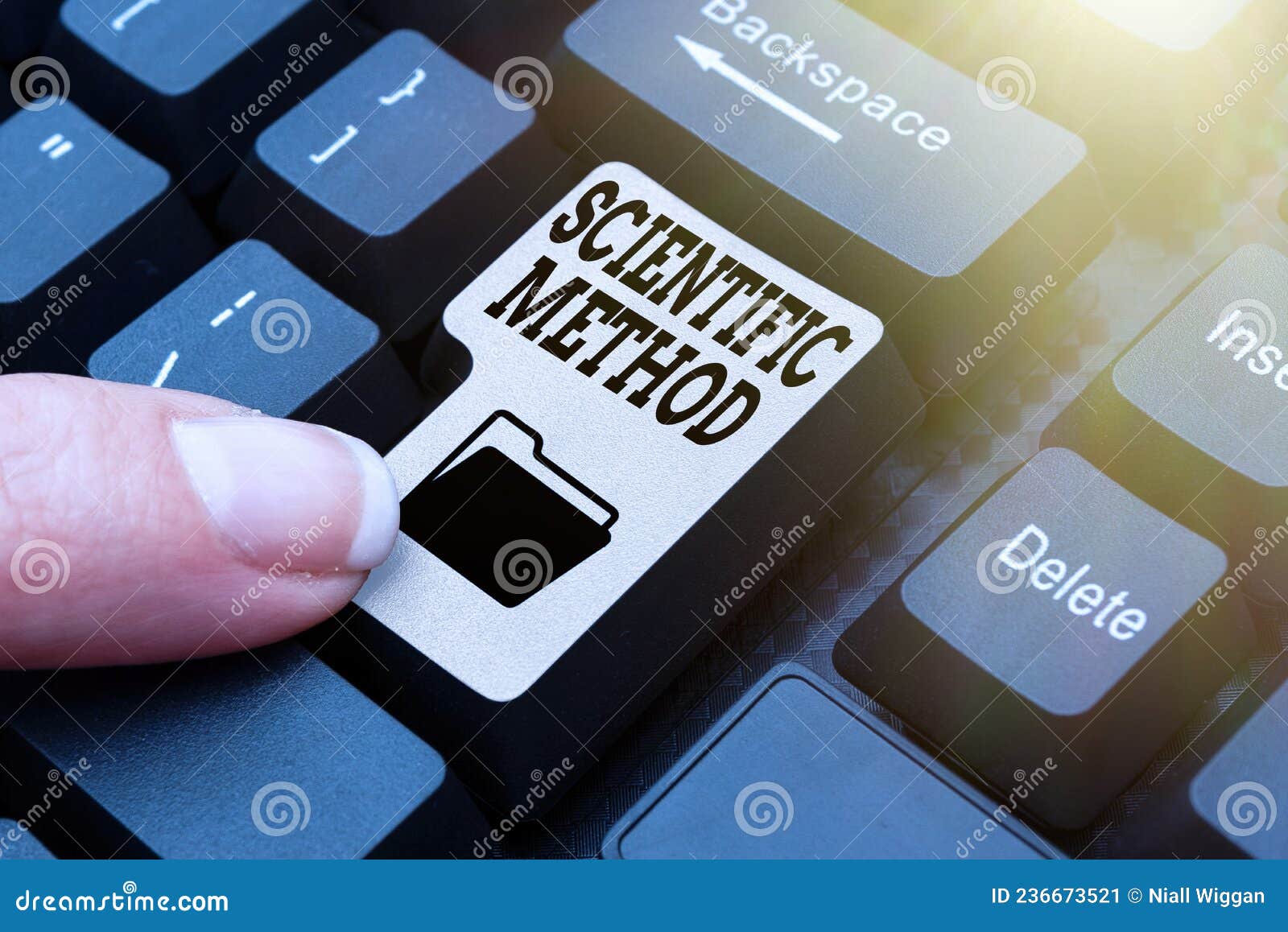 Text Caption Presenting Scientific Method. Business Showcase Principles ...