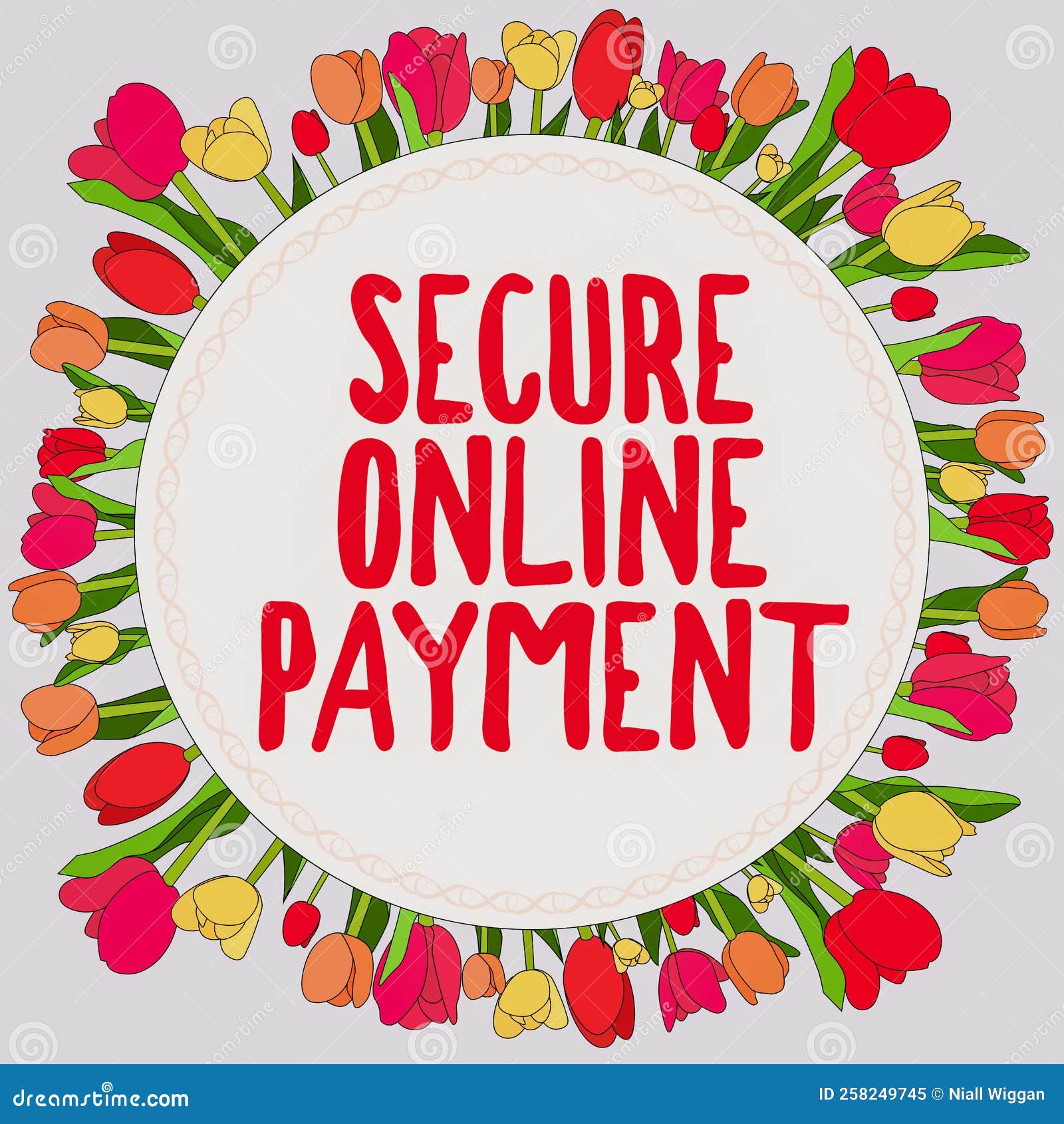 Text Caption Presenting Secure Online Payment. Business Idea Safe ...