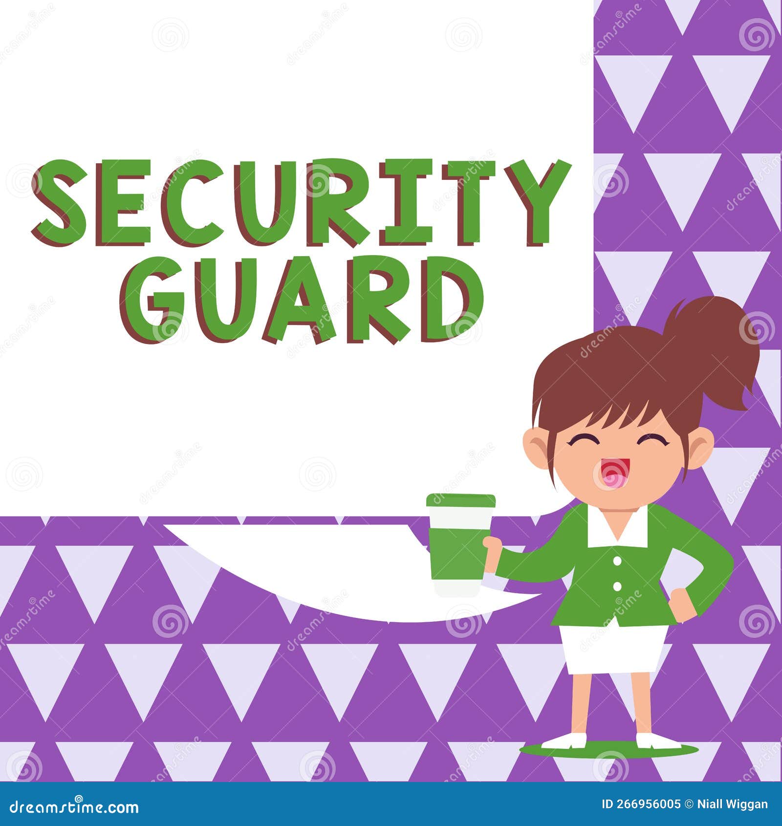 Text Caption Presenting Security Guard. Word for Tools Used To Manage ...