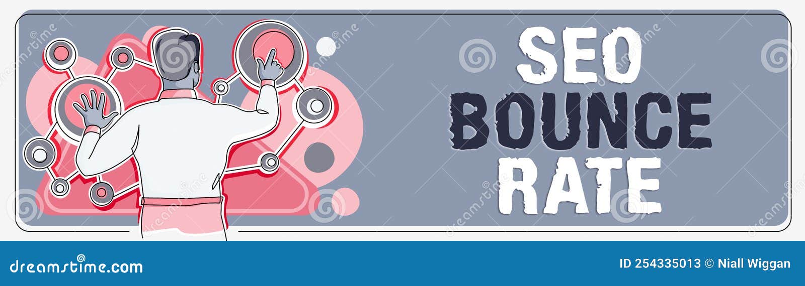 Text Caption Presenting Seo Bounce Rate. Word for Search Engine ...