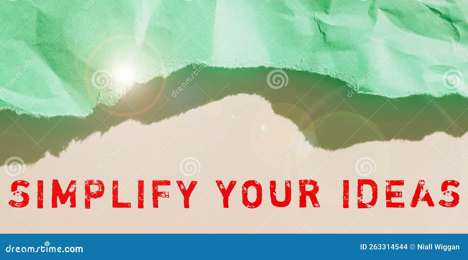 Text Caption Presenting Simplify Your Ideas. Business Showcase Make ...