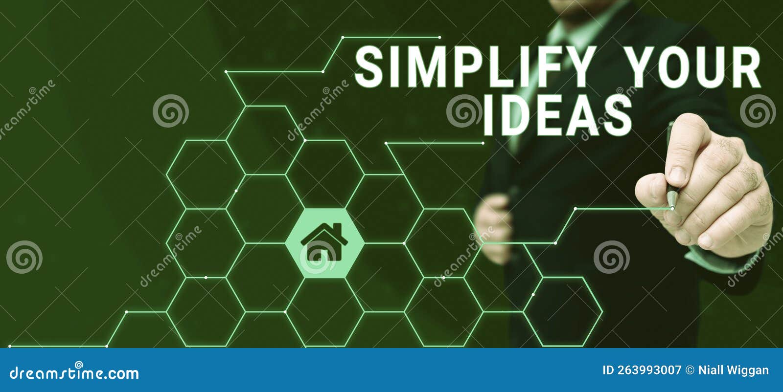 Text Caption Presenting Simplify Your Ideas. Word Written on Make Simple or Reduce Things To ...