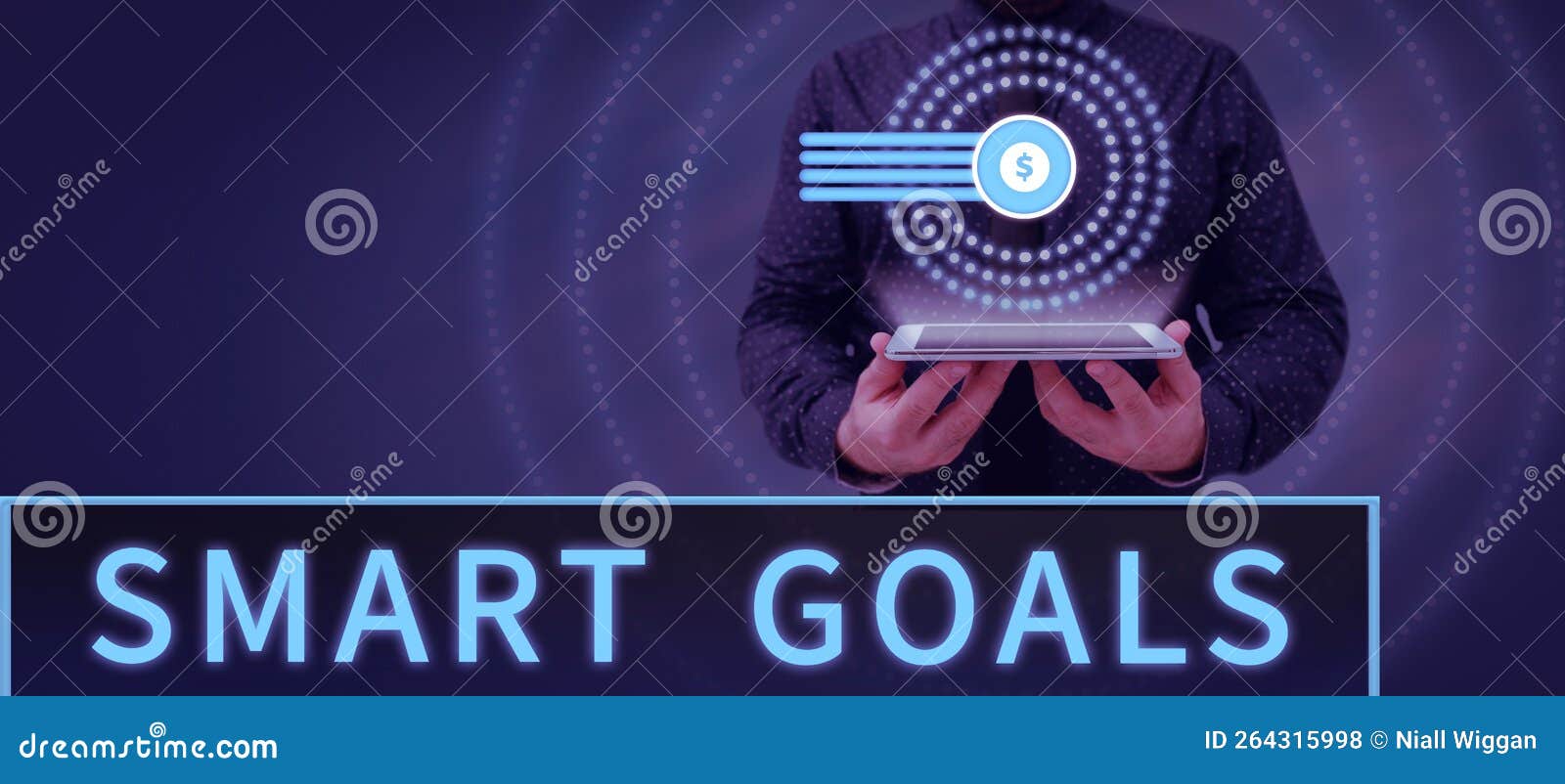 Text Caption Presenting Smart Goals. Business Concept Mnemonic Used As ...