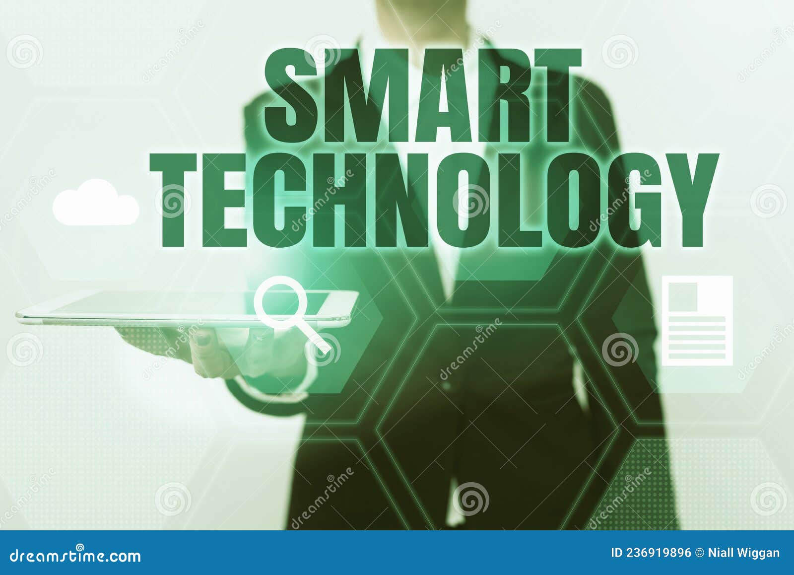 Text Sign Showing Smart Technology. Business Idea Gadgets or Device ...