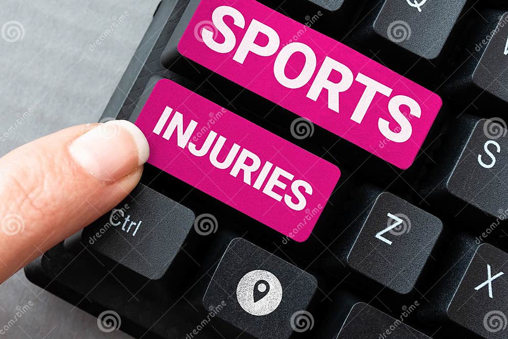 Sign Displaying Sports Injuries. Business Idea Injuries that Occur when ... Sign Displaying Sports Injuries. Business Idea Injuries that Occur when ...