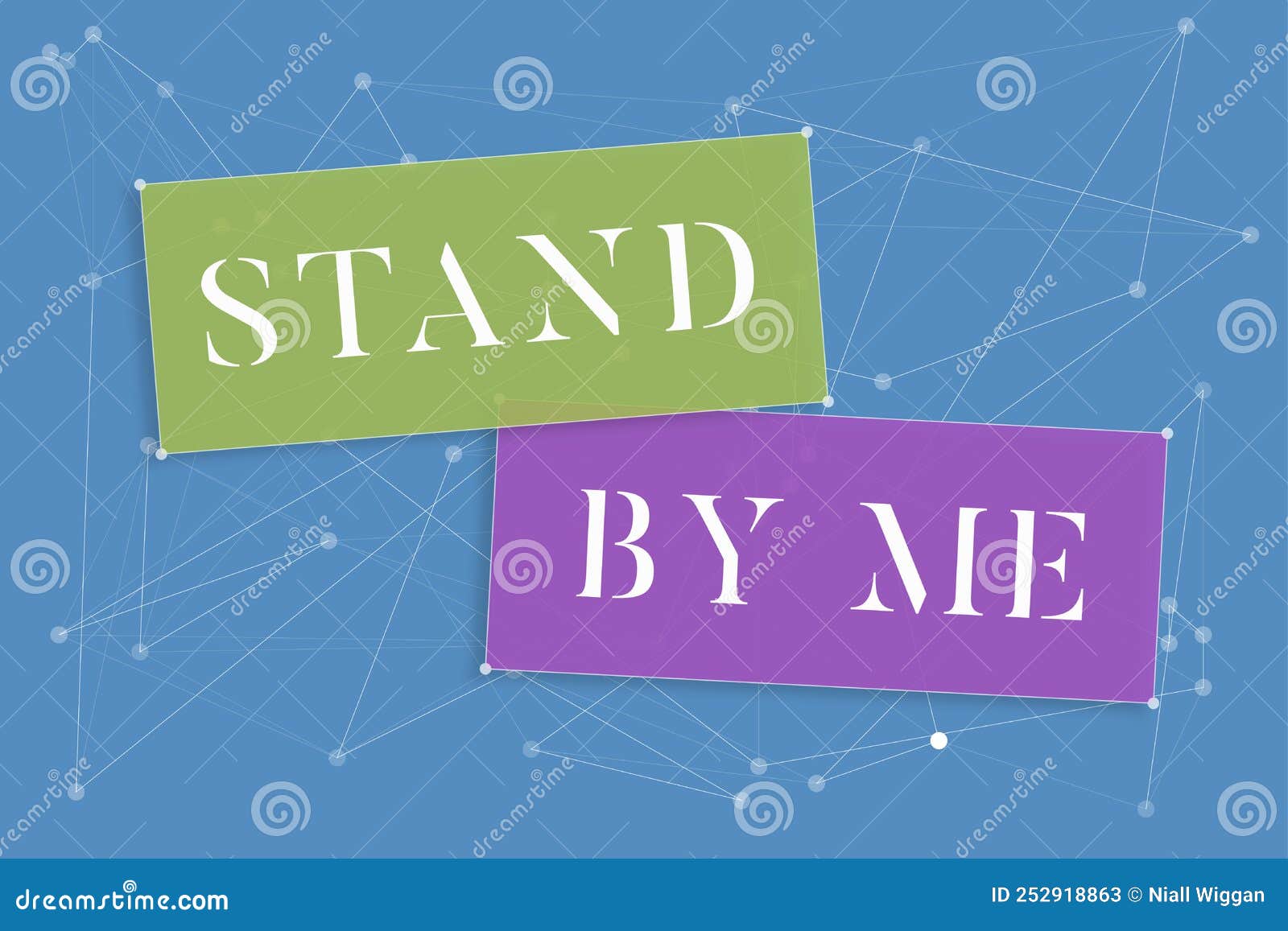 Inspiration Showing Sign Stand By Me Business Showcase Be Always Around Myself There Count On