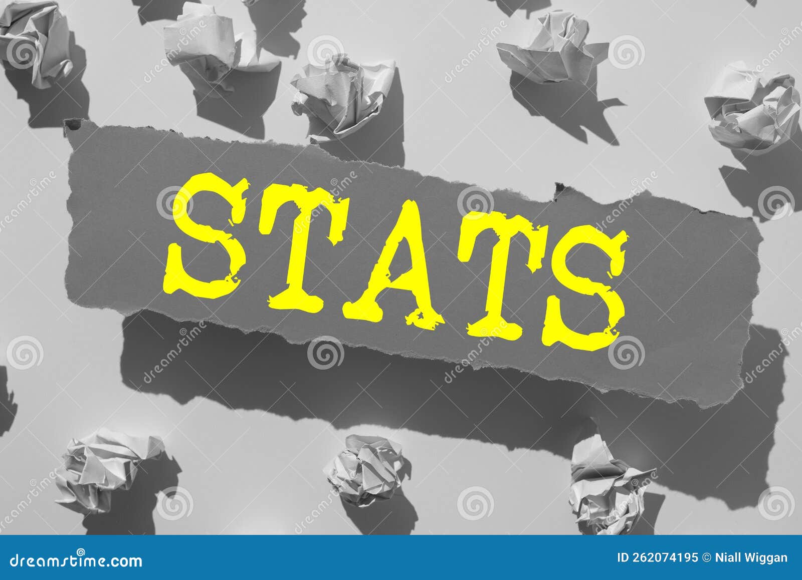 Text Caption Presenting Stats. Word Written on Practice or Science of ...