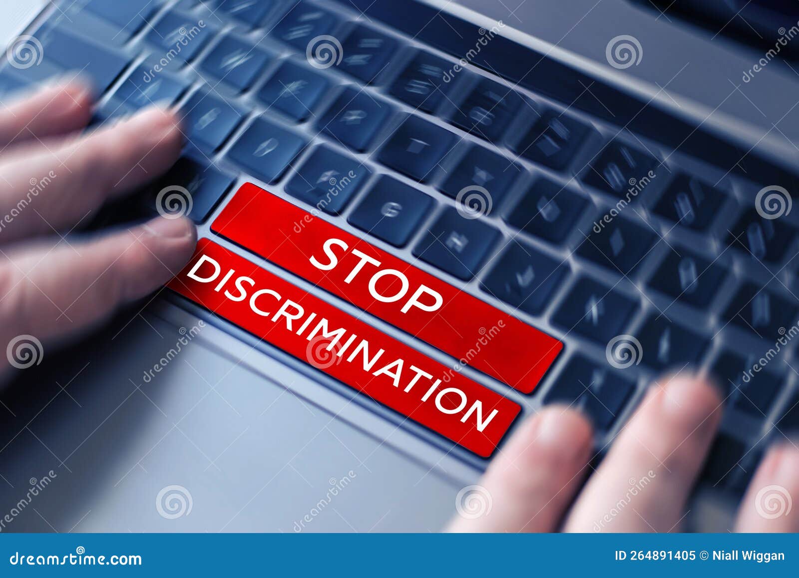 Text Caption Presenting Stop Discrimination. Business Approach Prevent ... Text Caption Presenting Stop Discrimination. Business Approach Prevent ...