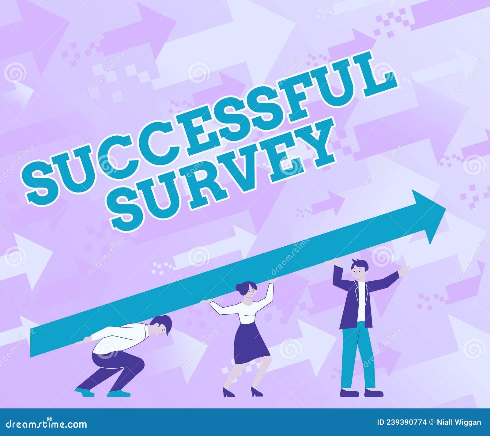 Text Caption Presenting Successful Survey. Word Written on Generate ...