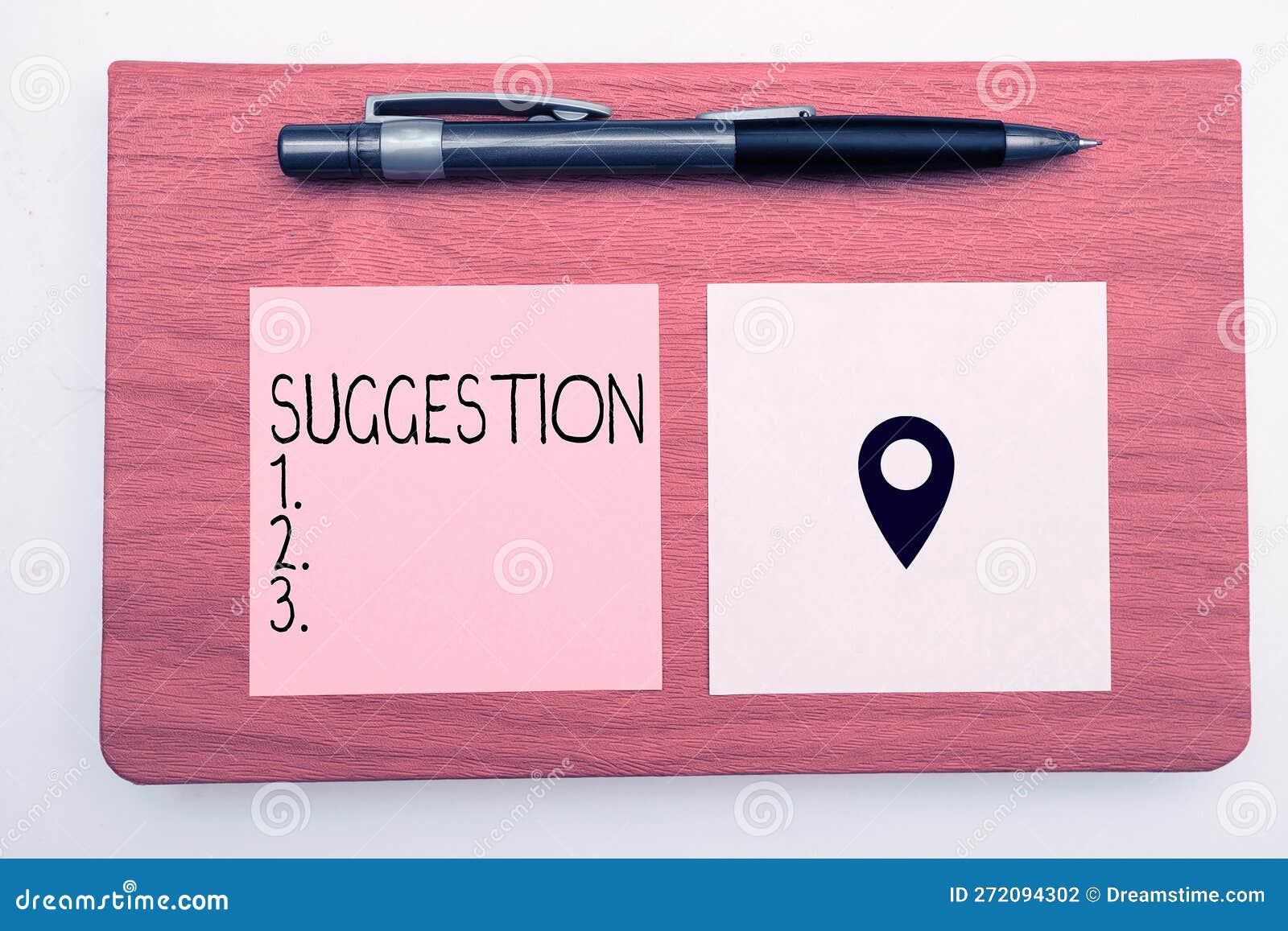 Text Caption Presenting Suggestion. Concept Meaning the Process of One ...