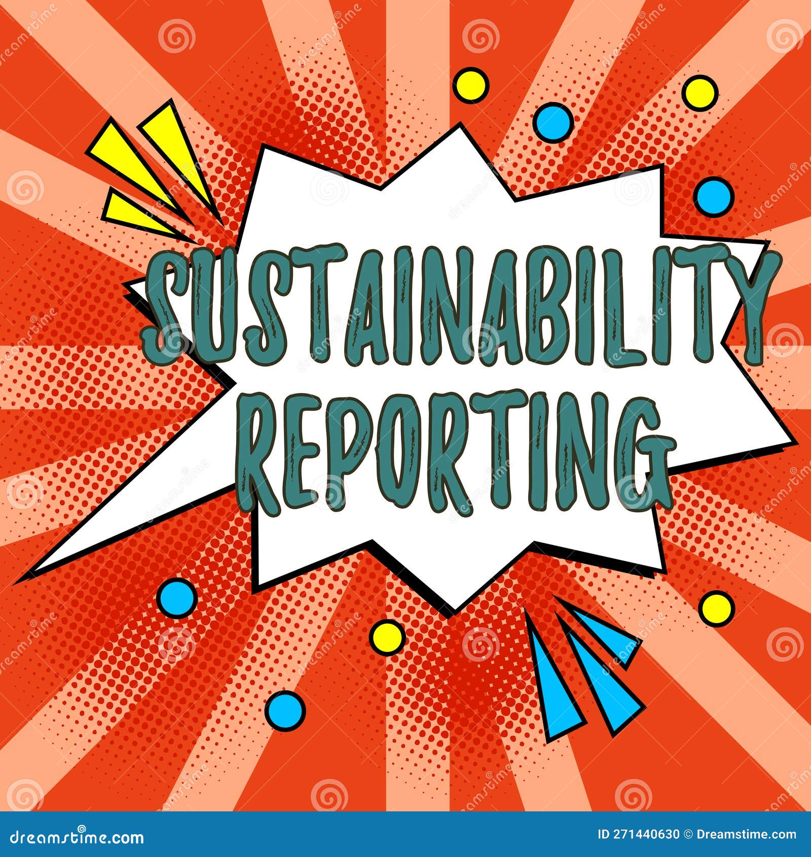 Text Showing Inspiration Sustainability Reporting. Word for Give ...