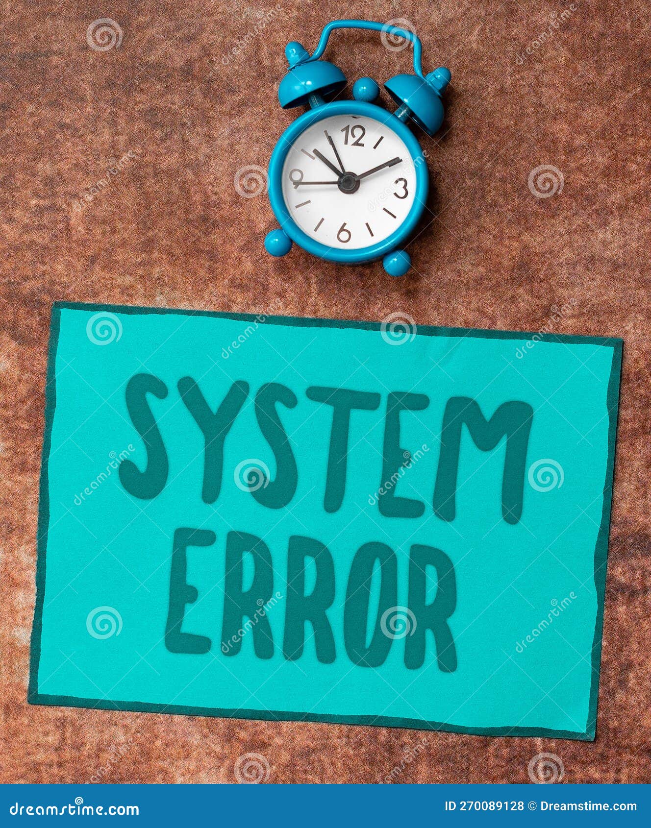 Conceptual Display System Error. Word for Technological Failure ...