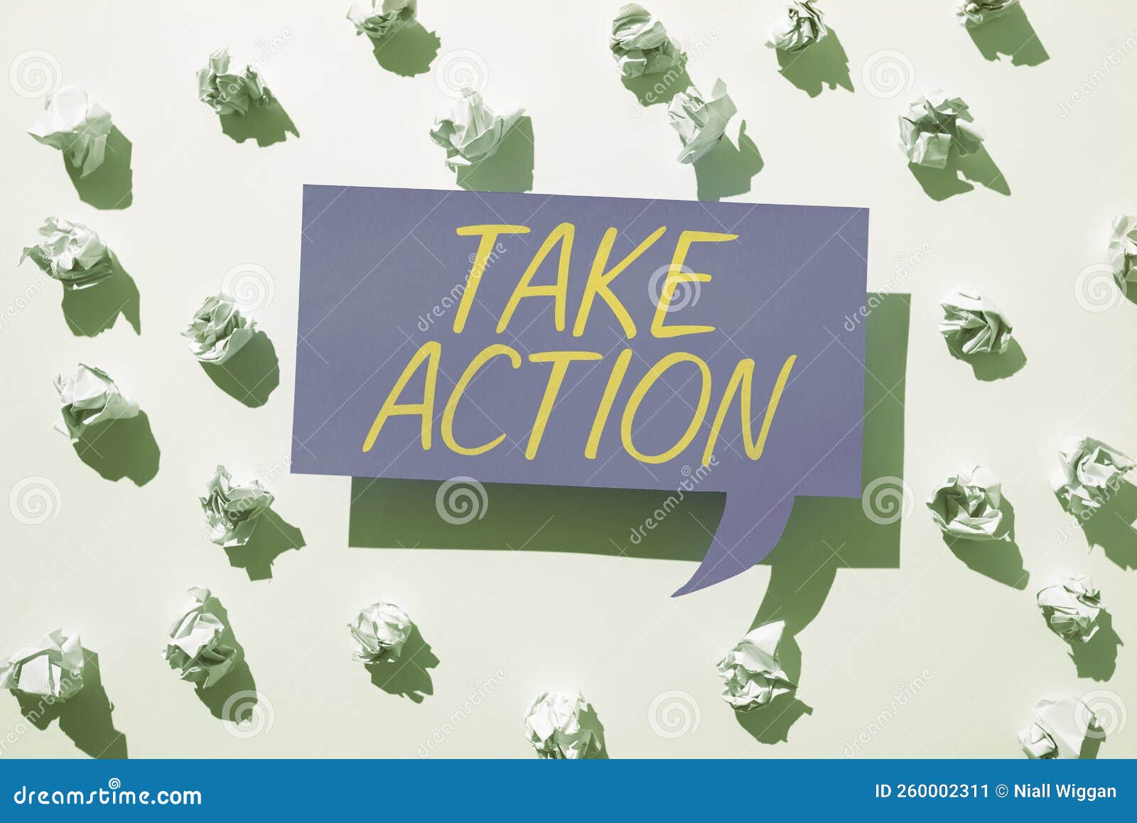 Text Showing Inspiration Take Action. Word for Positive Act of Making a ...