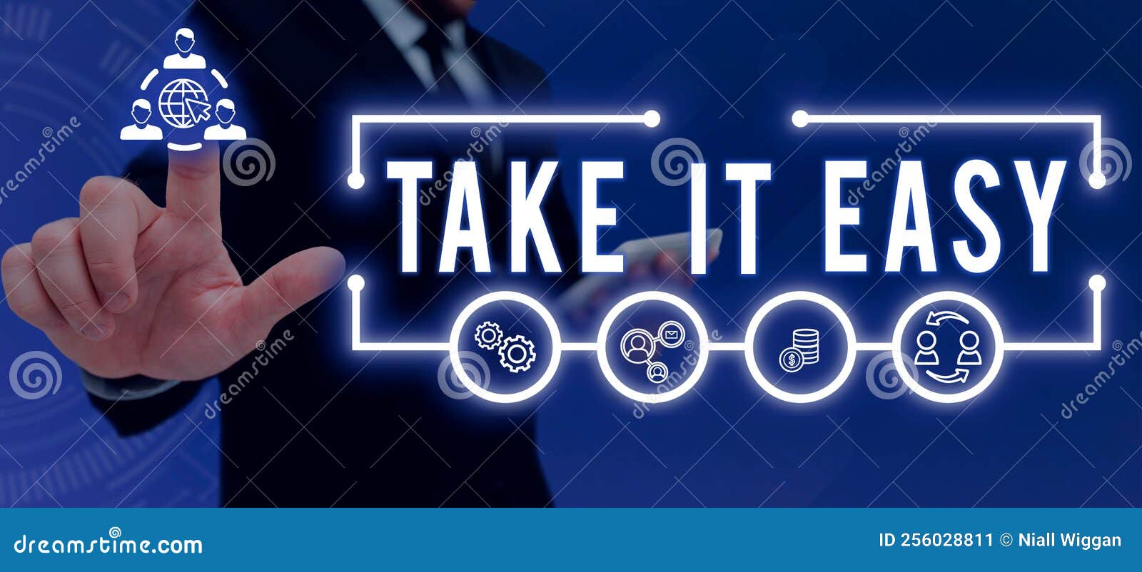 Text Caption Presenting Take it Easy. Business Showcase Be Relaxed Do ... Text Caption Presenting Take it Easy. Business Showcase Be Relaxed Do ...